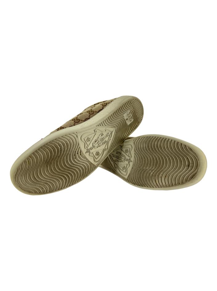 Tênis Gucci Brooklyn Monogram Rosa - KJL31 Original | Etiqueta Única