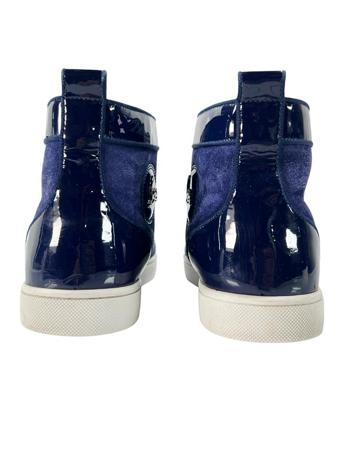 Tênis Louis Vuitton Louis Spike Azul - LNA3 Original | Etiqueta Única