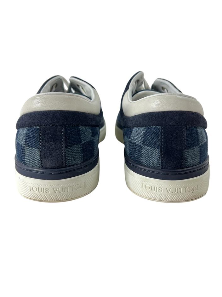 Tênis Louis Vuitton Sprinter Jeans Azul - CWWD5 Original | Etiqueta Única