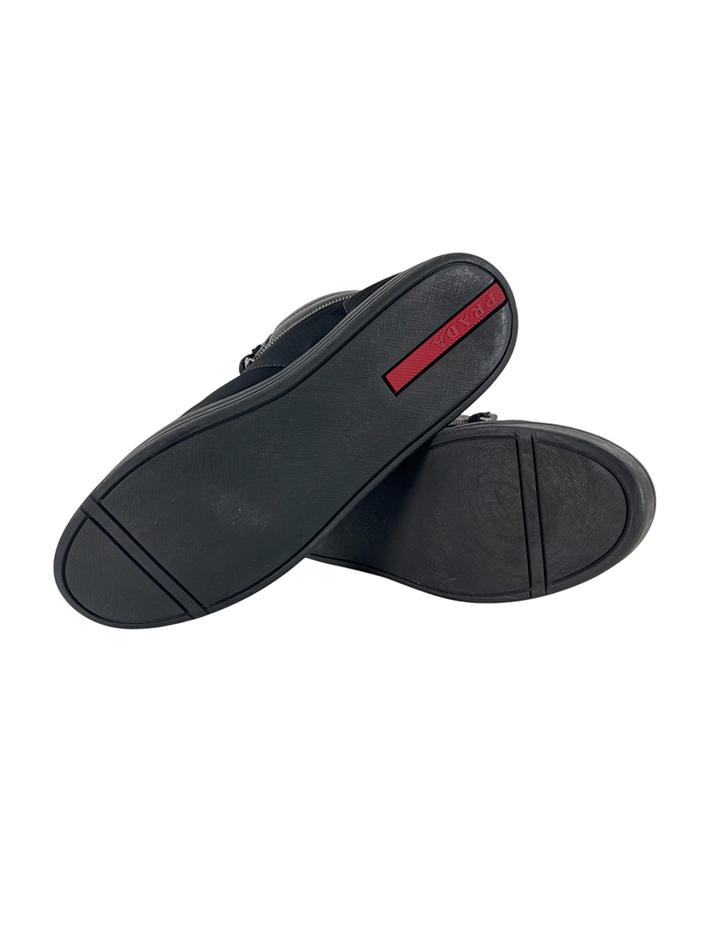 Tênis Prada Nylon Preto - DXF40 Original | Etiqueta Única