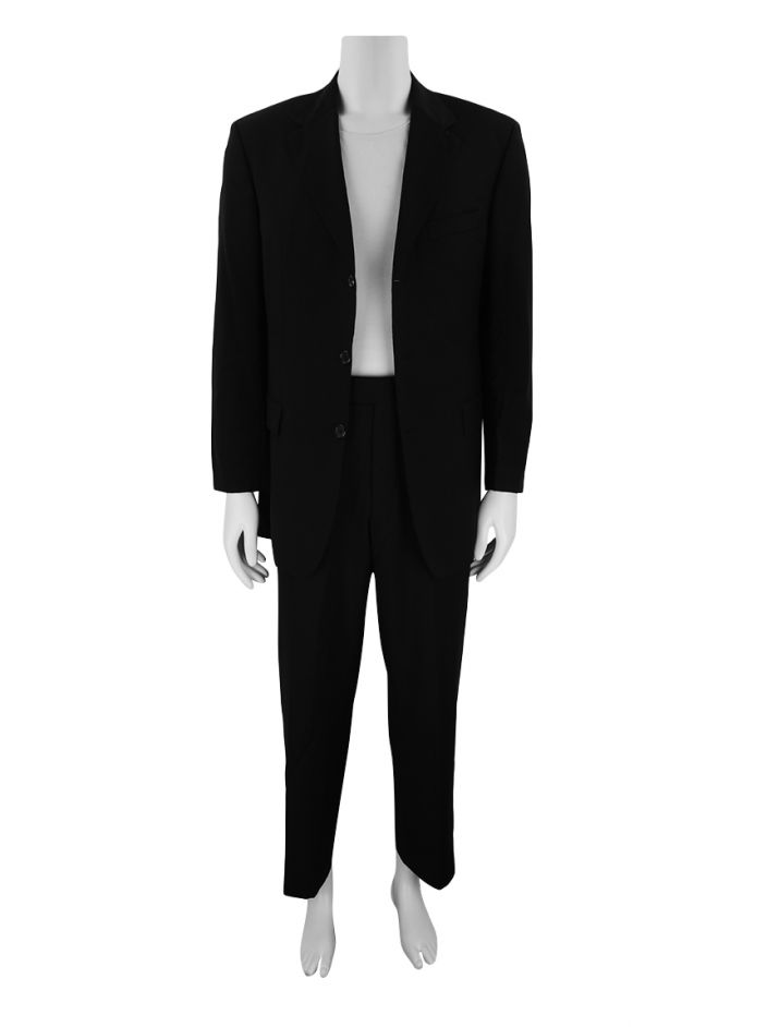 Terno Boss Hugo Boss Angelico Parma Lã Preto - CIL78 Original ...