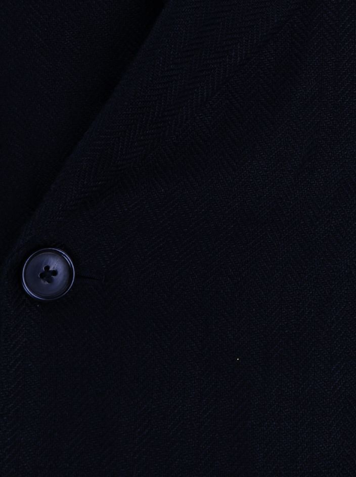 Terno Ralph Lauren Purple Label Linho Preto - MHG98 Original | Etiqueta ...
