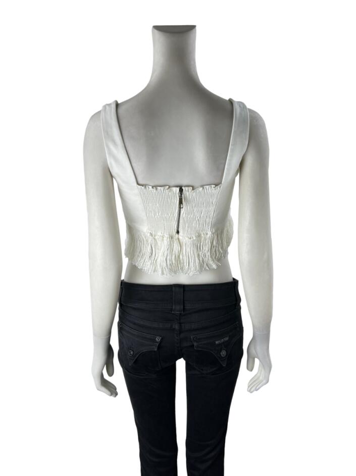 Top byNV Franjas Off White - BHLD431 Original | Etiqueta Única