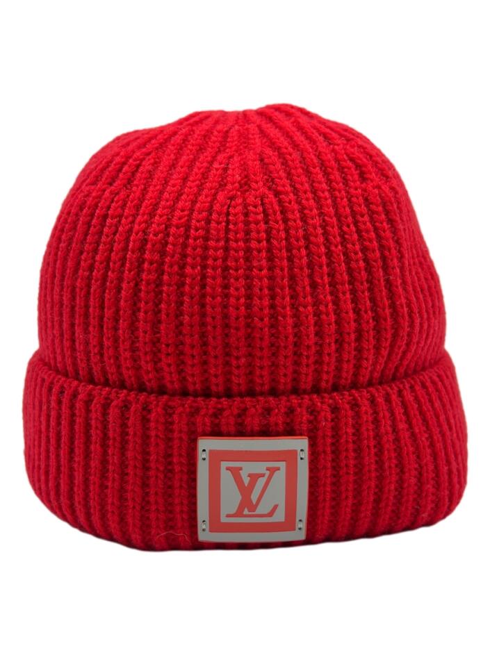 Touca Louis Vuitton Logo Vermelha - CFHJ136 Original | Etiqueta Única