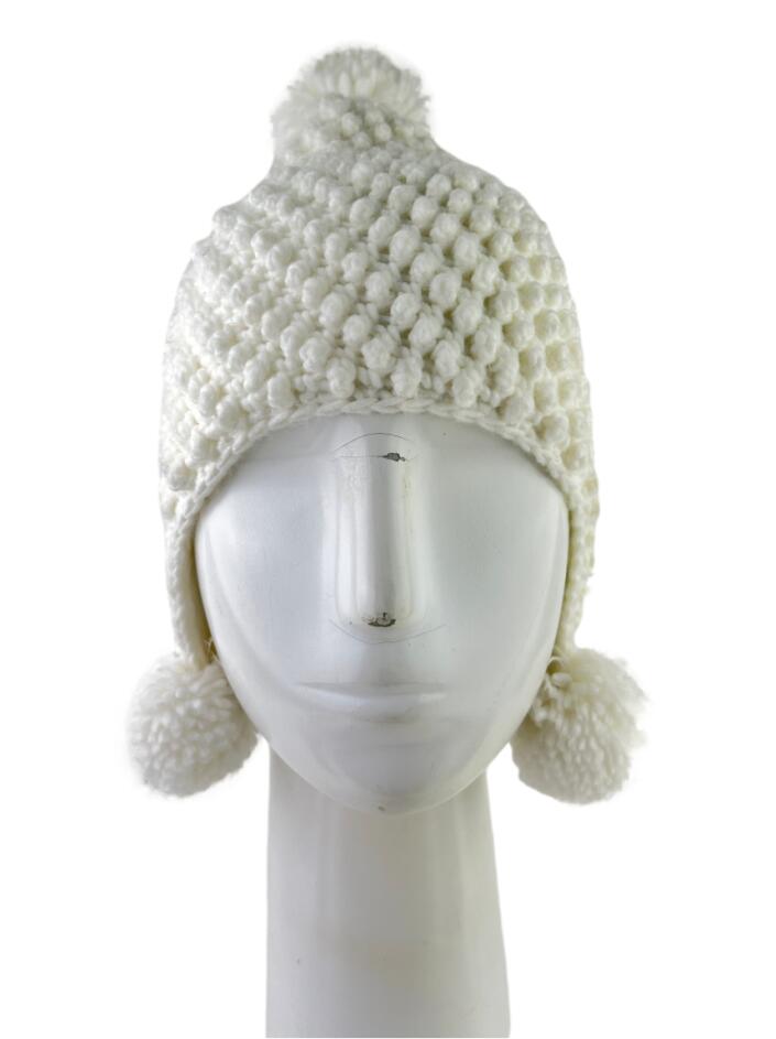 Touca Spyder Tricot Off White - RPX1615 Original | Etiqueta Única