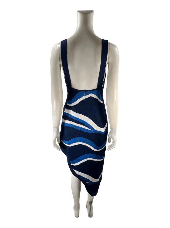 Vestido Água De Coco Tecido Azul - CSMK107 Original | Etiqueta Única