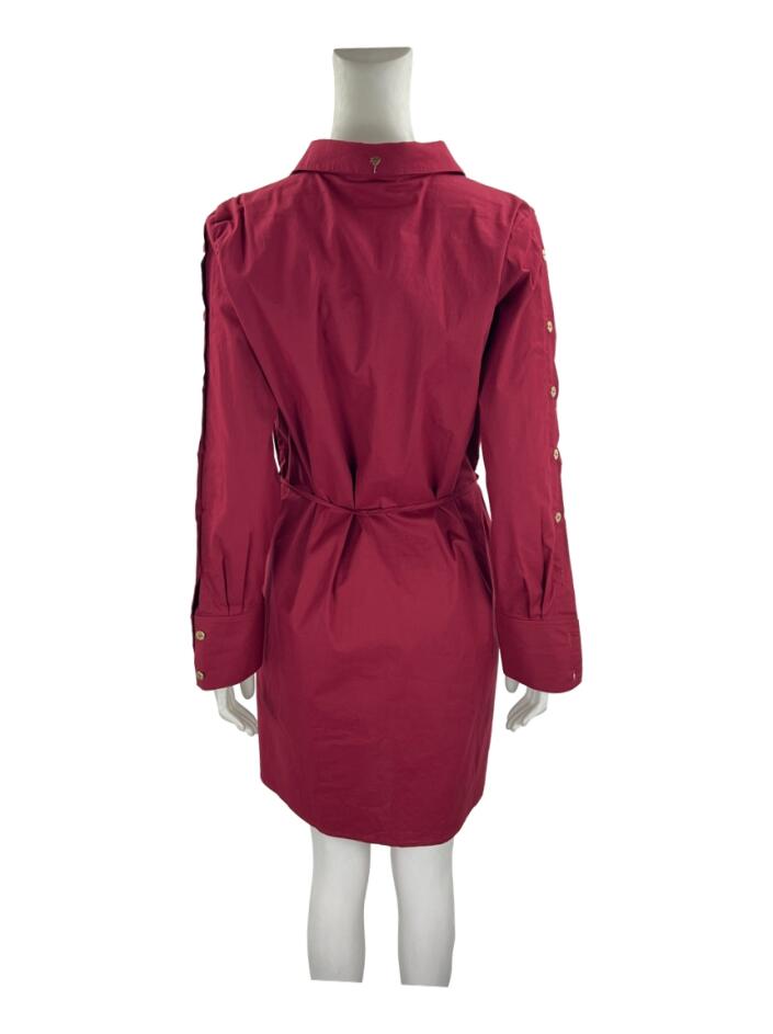 Vestido Água De Coco Tecido Vermelho - HNK18 Original | Etiqueta Única