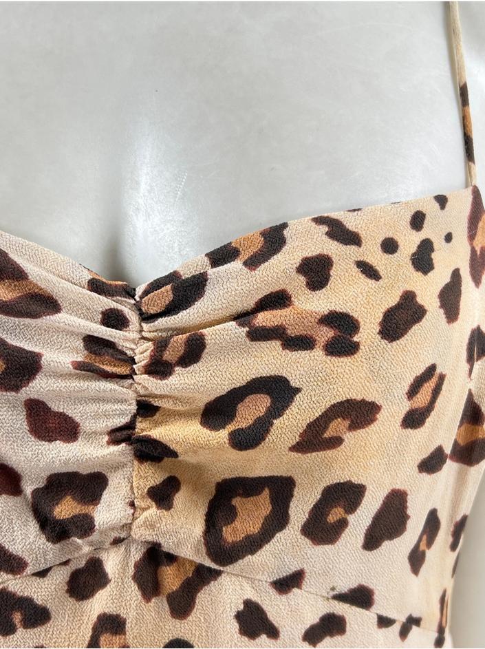 Vestido Animale Tecido Animal Print - CBFR118 Original | Etiqueta Única