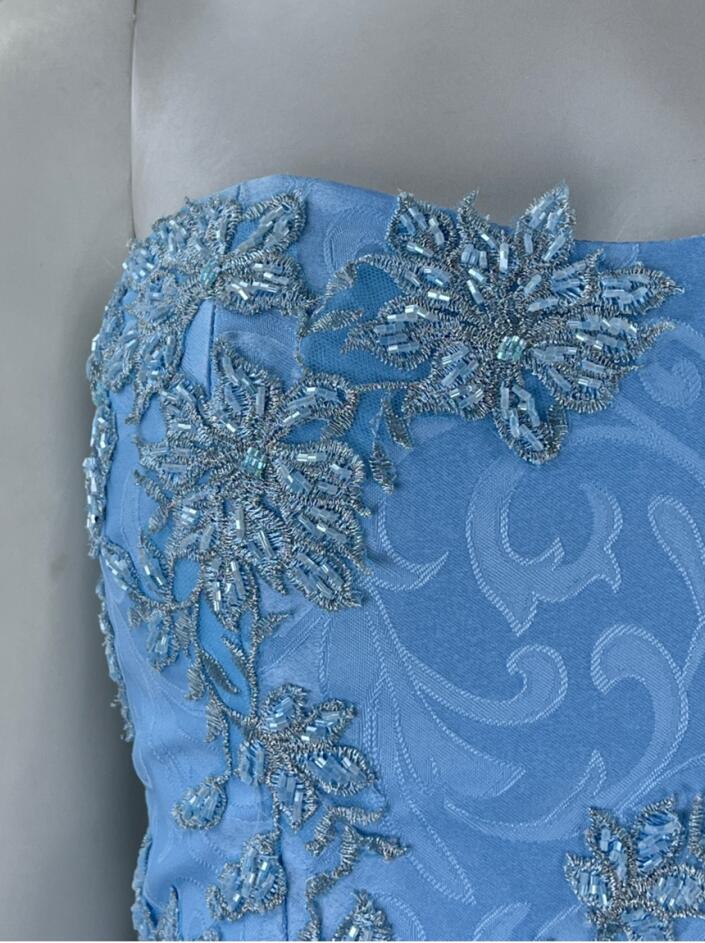 Vestido Arthur Caliman Longo Azul - CDHD11 Original | Etiqueta Única