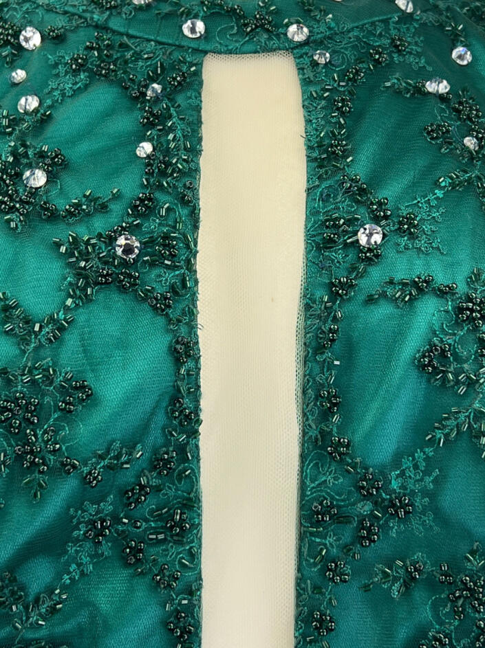 Vestido Arthur Caliman Tule Verde - CHRR1 Original | Etiqueta Única