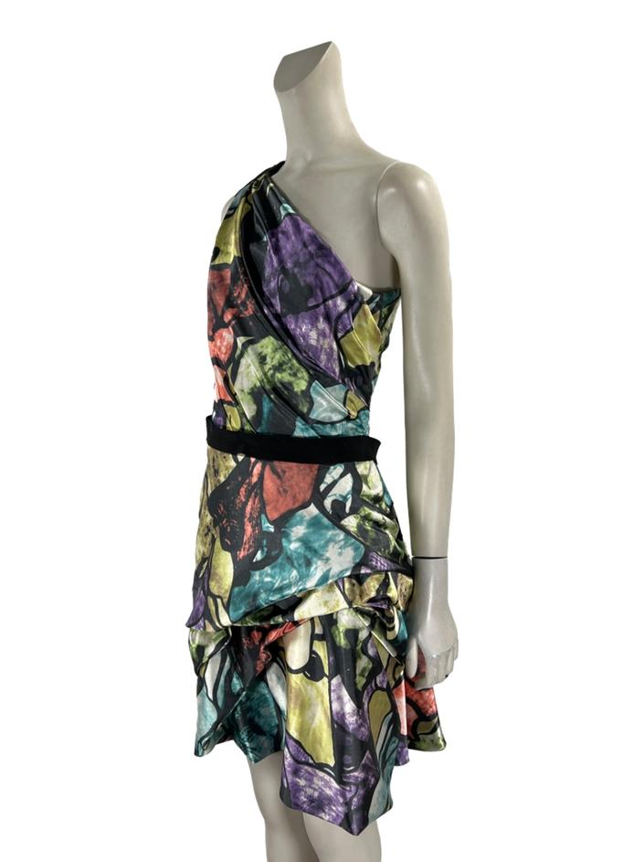 Vestido Barbara Bela Curto Estampado - DFUY89 Original | Etiqueta Única