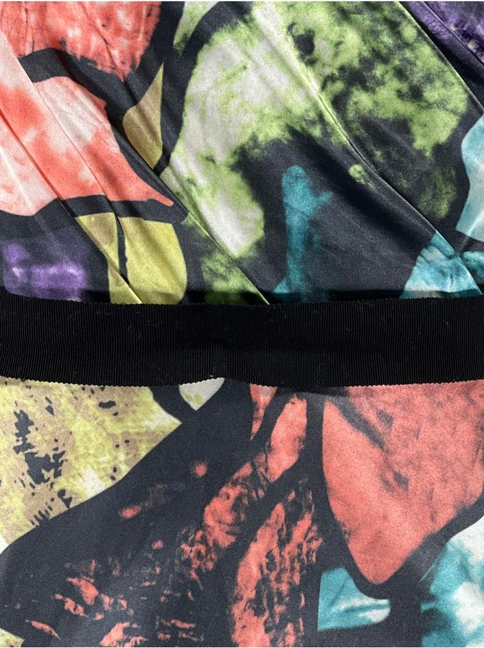 Vestido Barbara Bela Curto Estampado - DFUY89 Original | Etiqueta Única