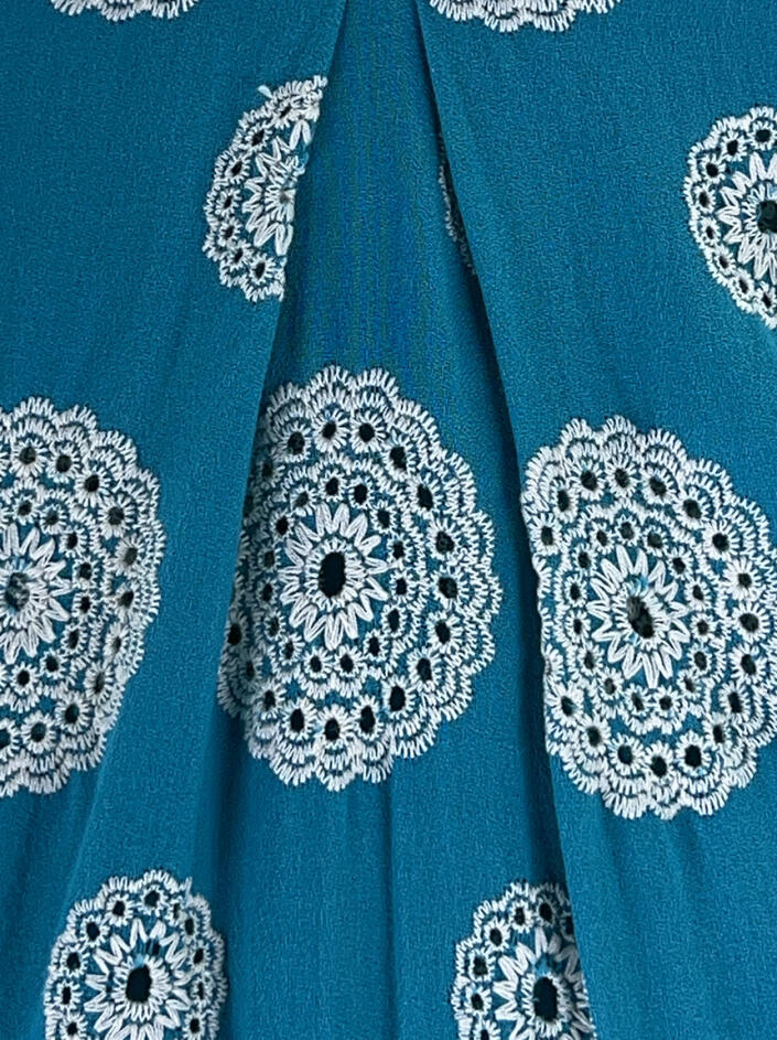 Vestido Carol Bassi Longo Bordado - SH269 Original | Etiqueta Única
