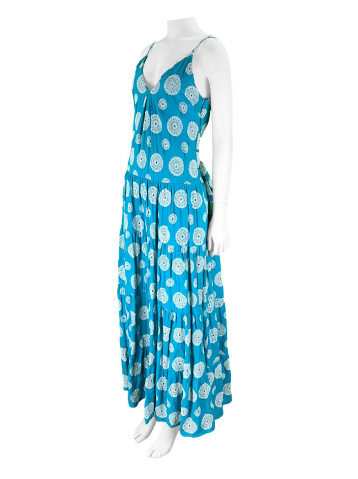 Vestido Carol Bassi Longo Bordado - SH269 Original | Etiqueta Única