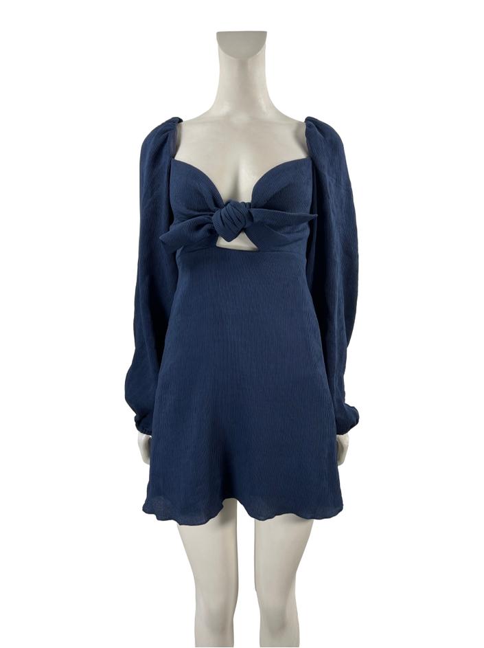 Vestido CHARTH Beca Azul - CSM179 Original | Etiqueta Única