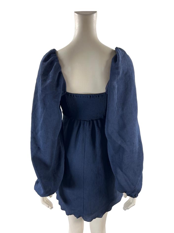 Vestido CHARTH Beca Azul - CSM179 Original | Etiqueta Única