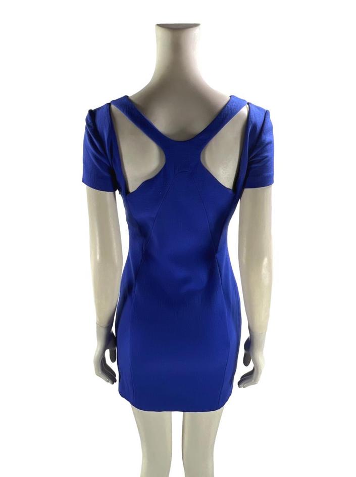 Vestido Emilio Pucci TECIDO AZUL ROYAL - DR517 Original | Etiqueta Única