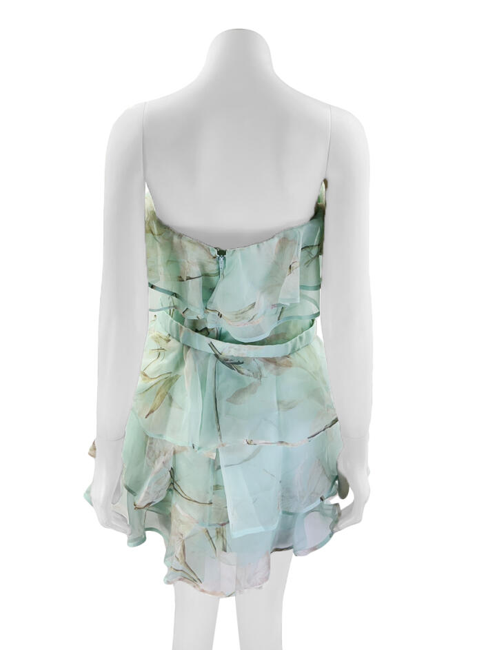Vestido Fabulous Agilità Mint Flowe Verde - CEVI2 Original | Etiqueta Única