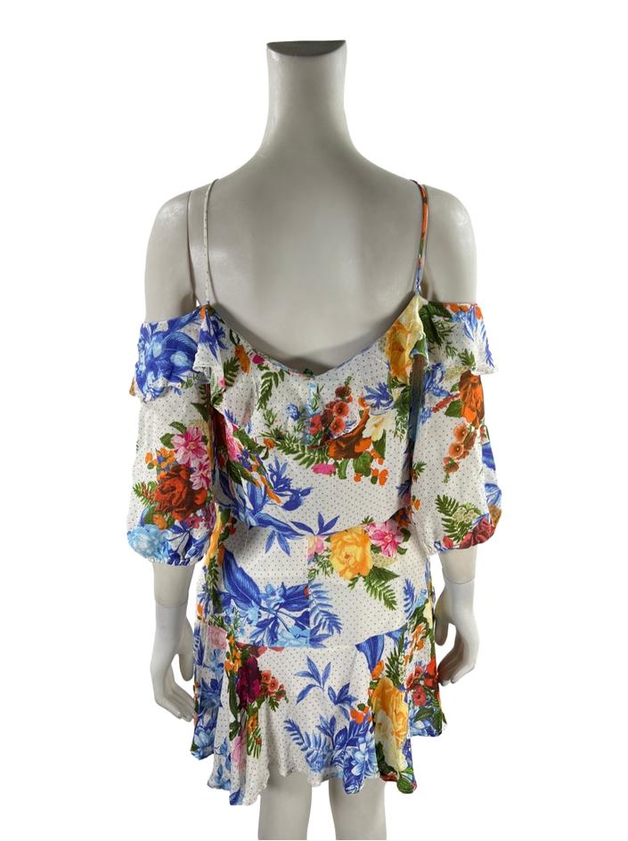 Vestido Farm Tecido Estampado - CWWJ11 Original | Etiqueta Única