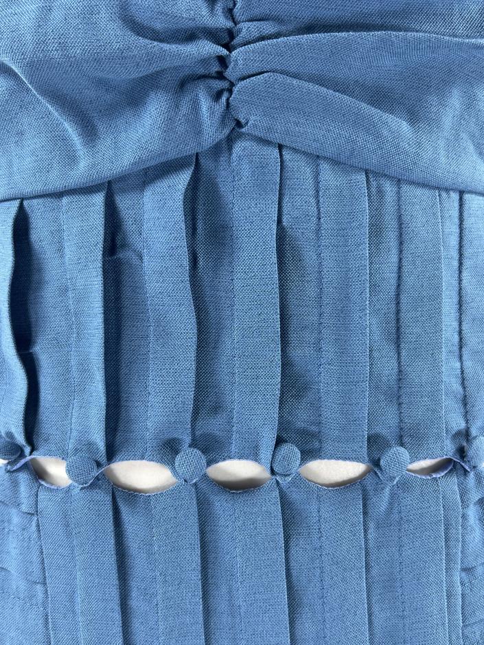 Vestido Framed Tecido Azul - CYGQ87 Original | Etiqueta Única