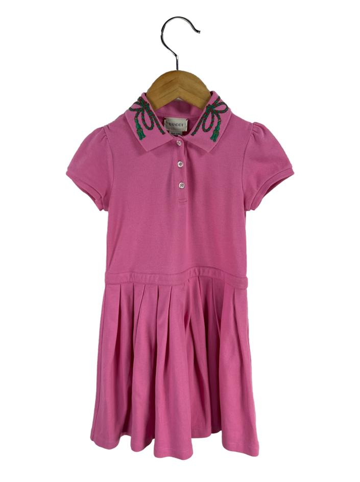 Vestido Gucci Tecido Rosa - J619 Original | Etiqueta Única