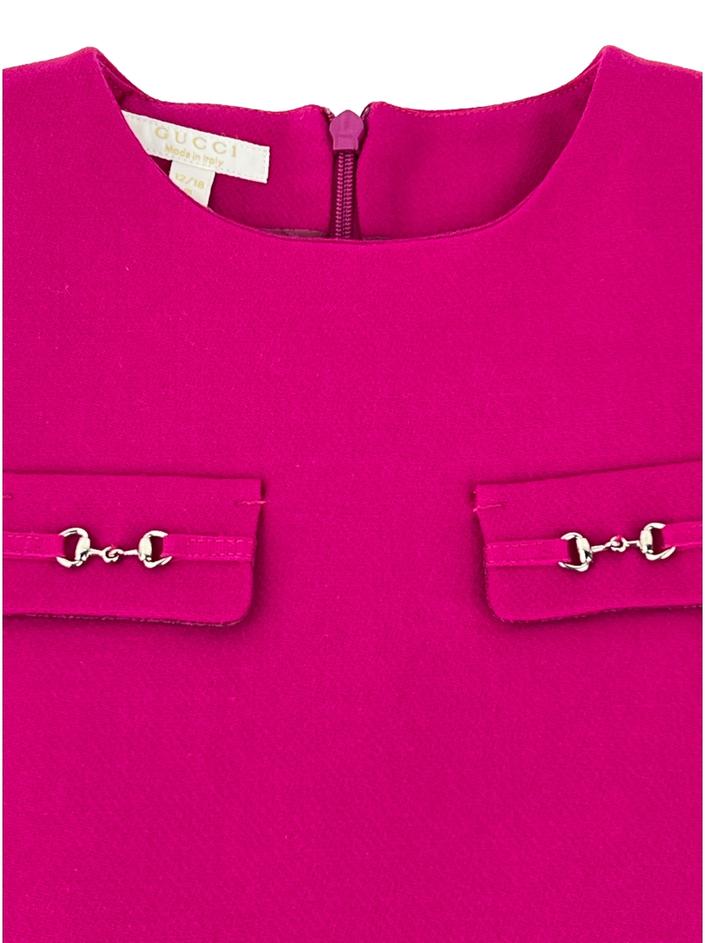 Vestido Gucci Tecido Rosa - ZWA3264 Original | Etiqueta Única