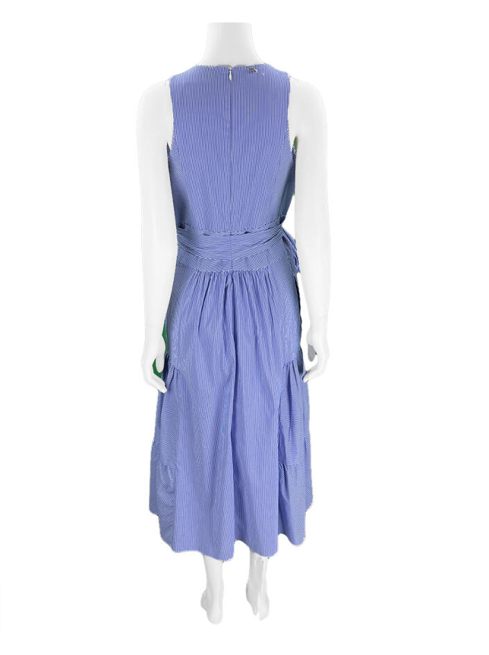 Vestido Le Lis Blanc Midi Azul - LYM163 Original | Etiqueta Única