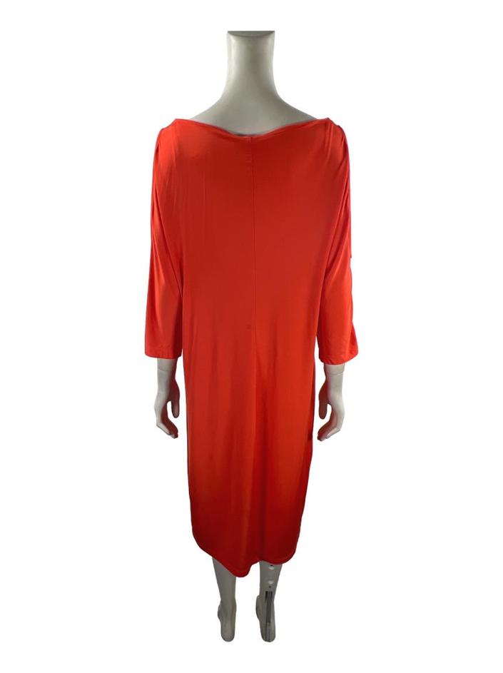 Vestido Le Lis Blanc Tecido Laranja - CATW119 Original | Etiqueta Única