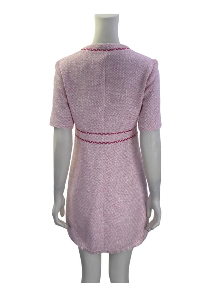 Vestido Maje Tricot Rosa - SS1945 Original | Etiqueta Única