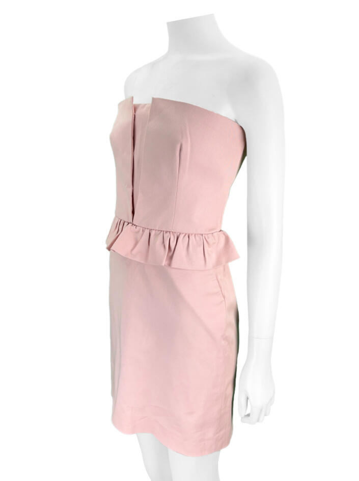 Vestido Red Valentino Tomara Que Caia Rosa - FSK25 Original | Etiqueta ...