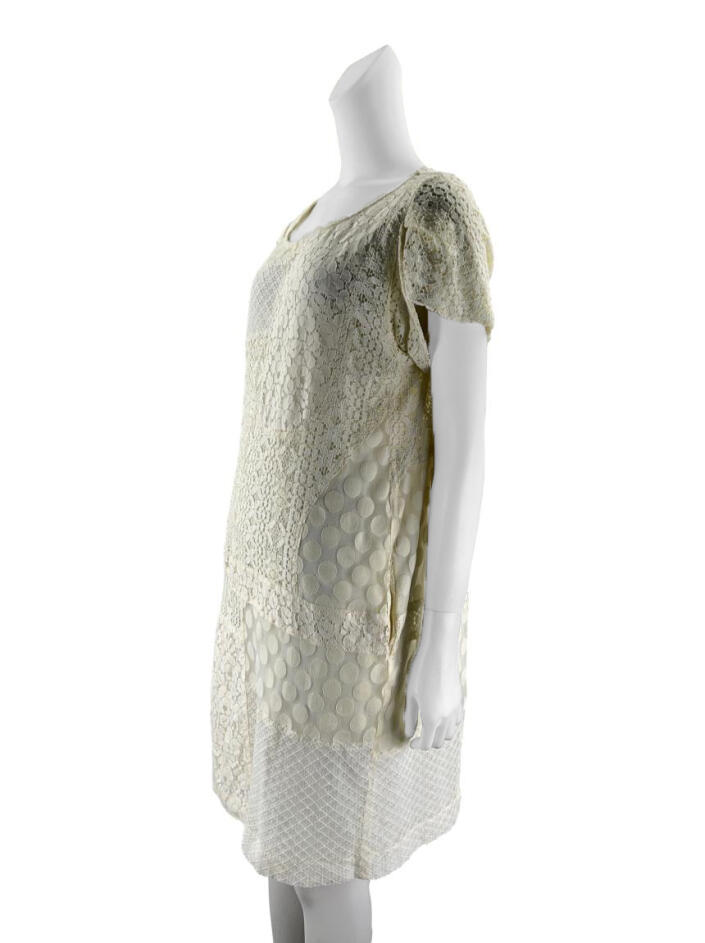 Vestido See By Chloé Renda Off White - PBM62 Original | Etiqueta Única