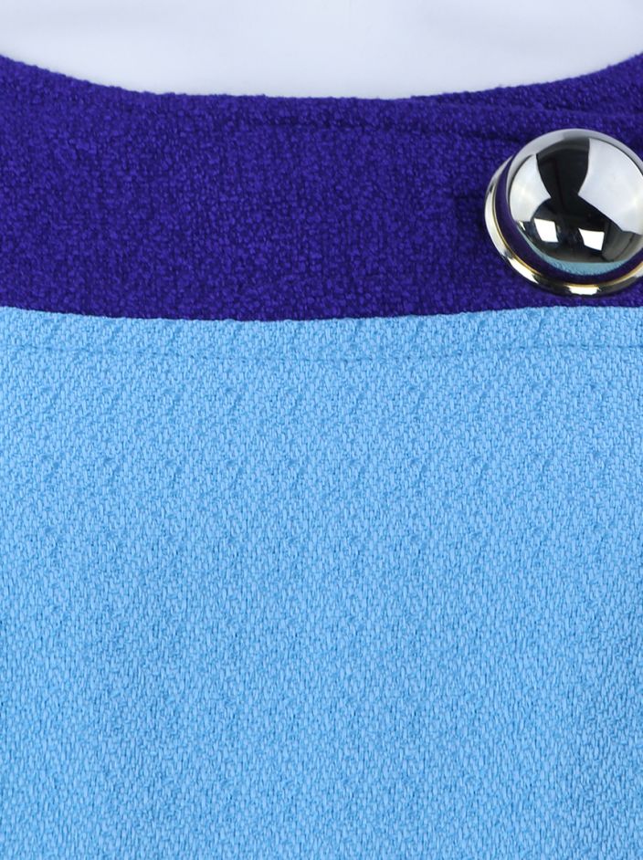 Vestido Versace Textura Bicolor - LBL1 Original | Etiqueta Única