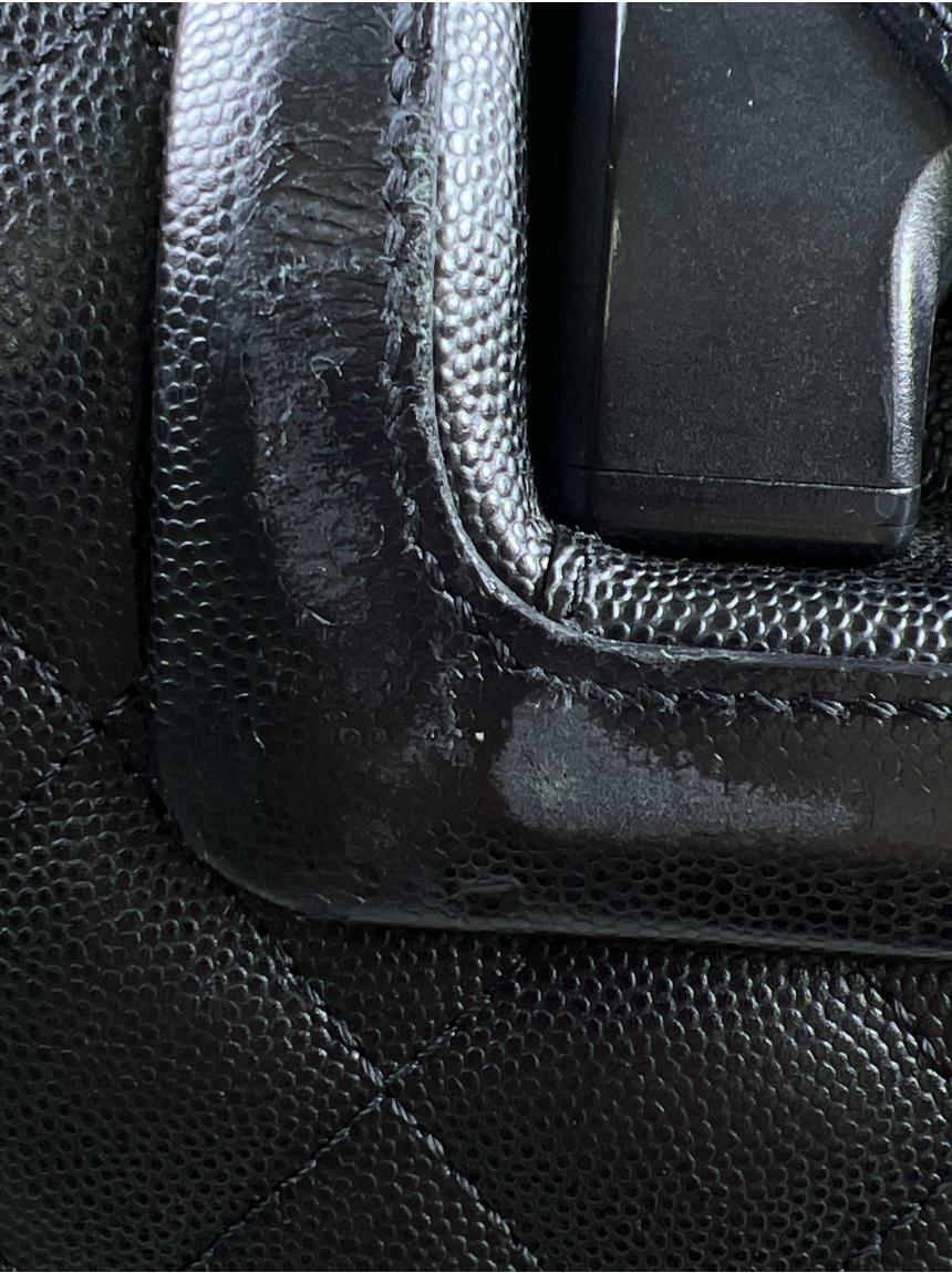 Mala Chanel Caviar Quilted Coco Case Trolley Preta - BHTX1 Original ...