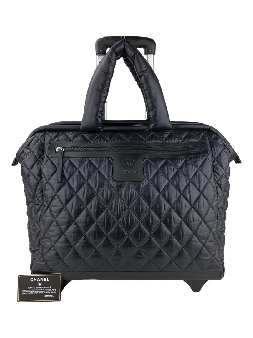 Mala Chanel Coco Cocoon Trolley Rolling Preto - AGWH61 Original ...