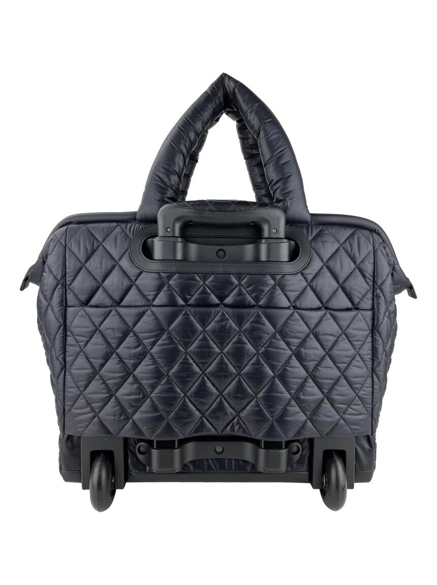 Mala Chanel Coco Cocoon Trolley Rolling Preto - AGWH61 Original ...