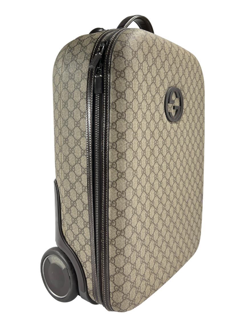 Mala Gucci Interlocking G mARROM - PUI2 Original | Etiqueta Única