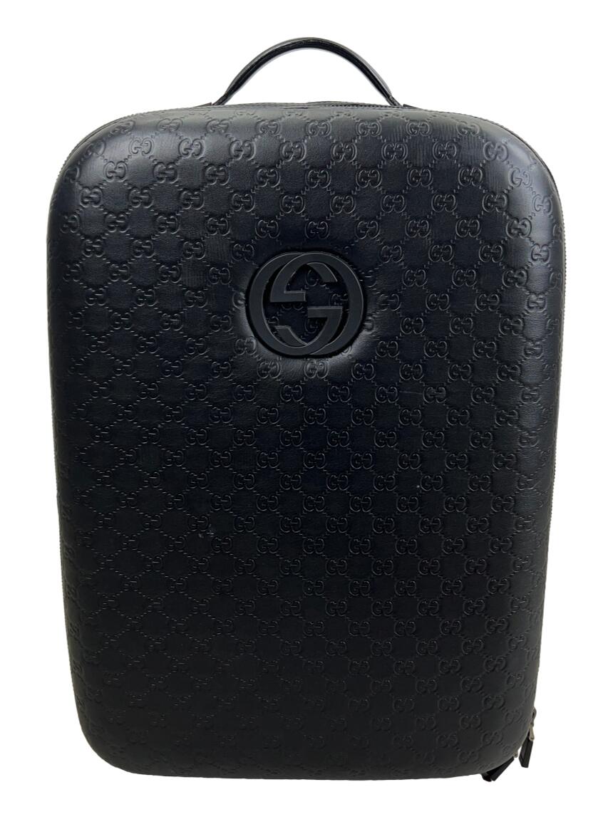 Mala Gucci Interlocking G Trolley Preta Original - BJYP1 | Etiqueta Única