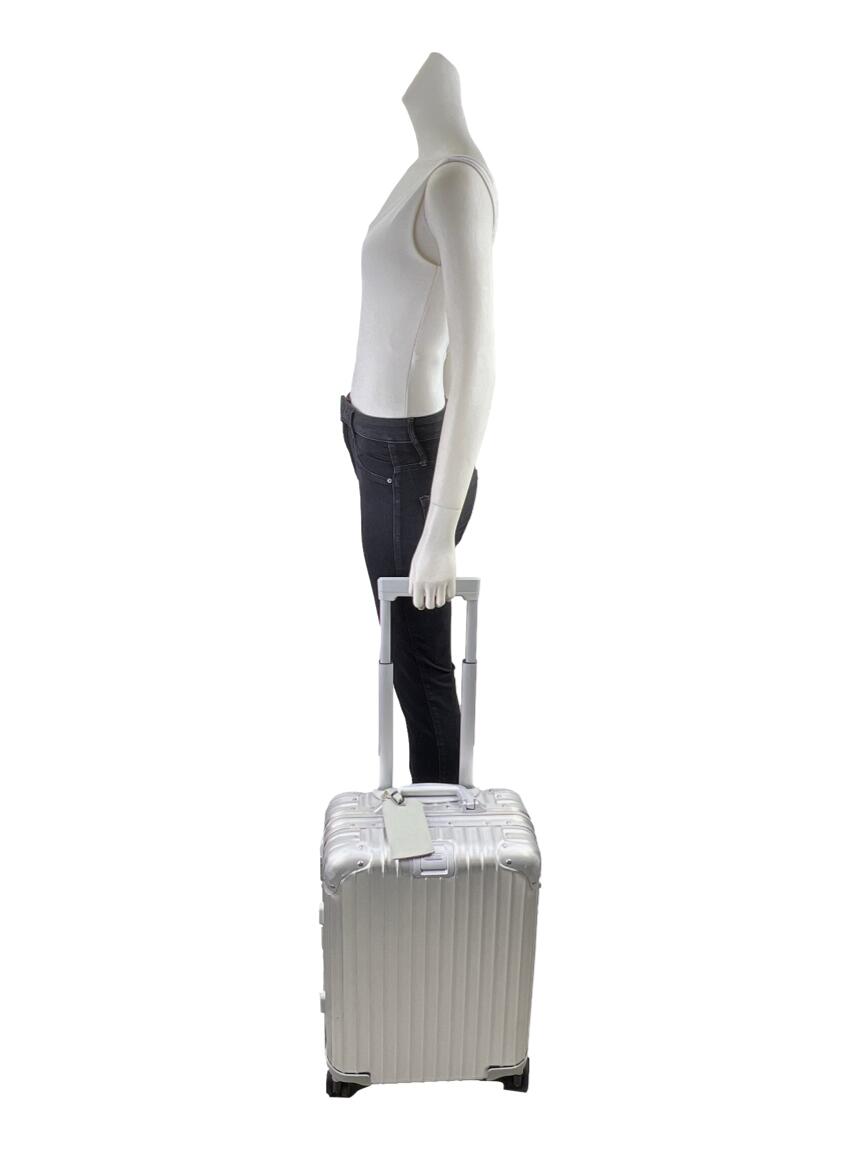 Mala Rimowa Cabin S Alumínio Prateada - AS1327 Original | Etiqueta Única