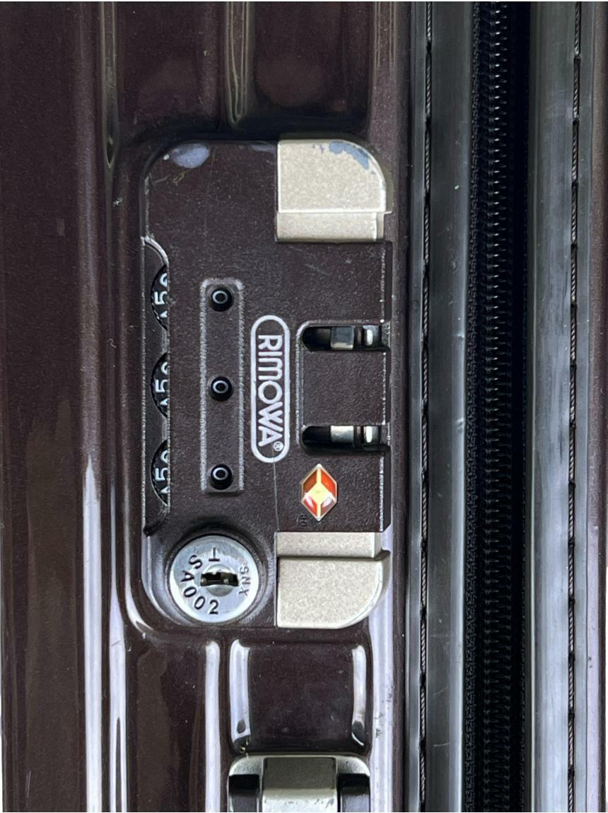 Mala Rimowa Multiwheel Marrom - CCCQ1 Original | Etiqueta Única