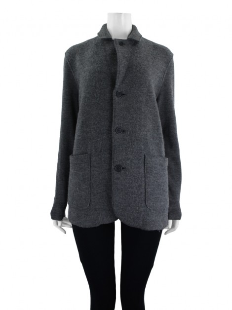 Casaco Burberry Tecido Cinza - VVH1 Original | Etiqueta Única