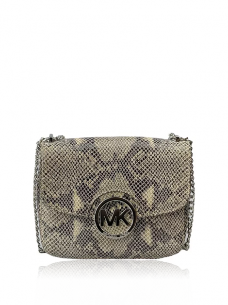 Bolsa Tiracolo Michael Kors Couro Embossed Python Original - AGRZ469 ...