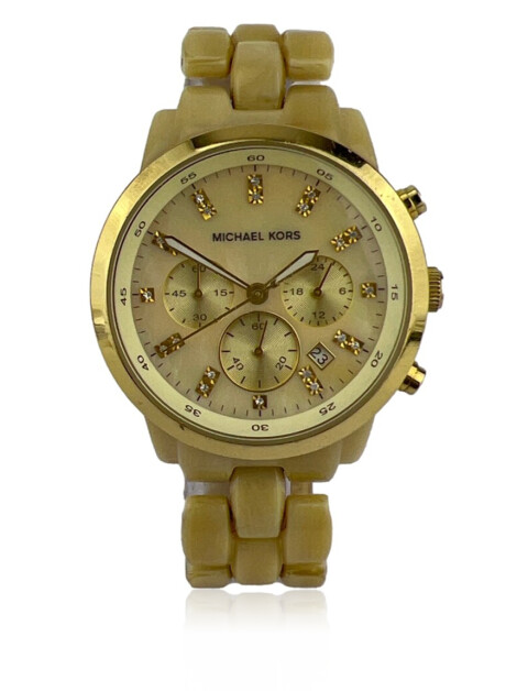 Relógio Michael Kors MK5217 Jet Set Champagne Quartzo Original - ABDA1 ...