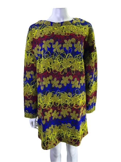 Vestido Zara Bordado Colorido - LJB23 Original | Etiqueta Única