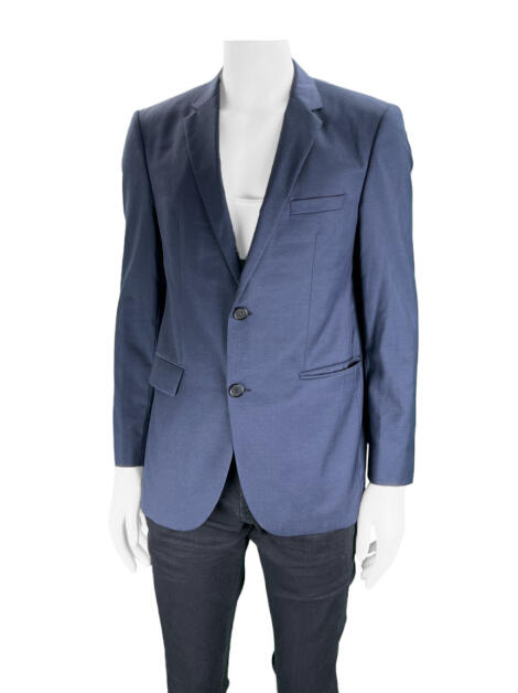 Blazer Hugo Boss Riscas Azul - ISJ212 Original | Etiqueta Única