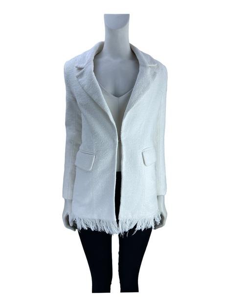 Blazer Lolitta Tecido Branco - DR347 Original | Etiqueta Única