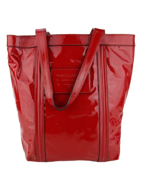 Bolsa Dolce & Gabbana Miss Bye Bye Verniz Vermelho - RNG15 Original | Etiqueta Única