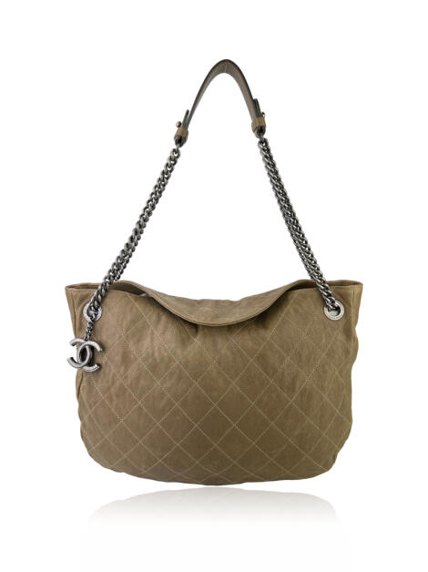 Bolsa Hobo Chanel Simply CC Marrom Original - CGHS20 | Etiqueta Única