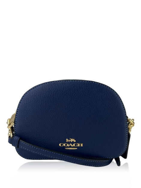 Bolsa Tiracolo Coach Mini Serena Azul Original - OQA2 | Etiqueta Única