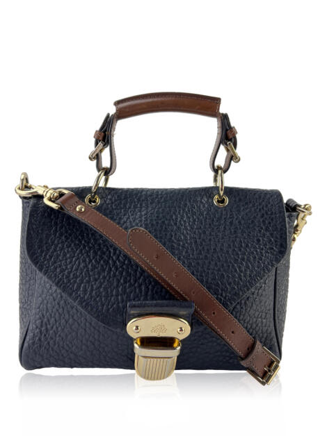 Bolsa Tiracolo Mulberry Polly Push Lock Preto Original - AXN39 ...