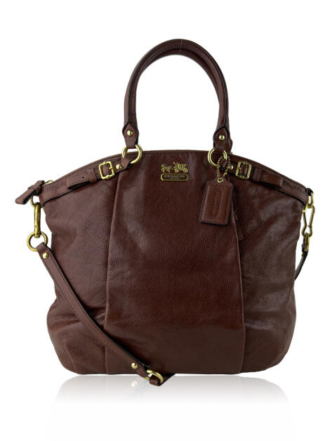 Bolsa Tote Coach Madison Marrom Original - CGWG1 | Etiqueta Única